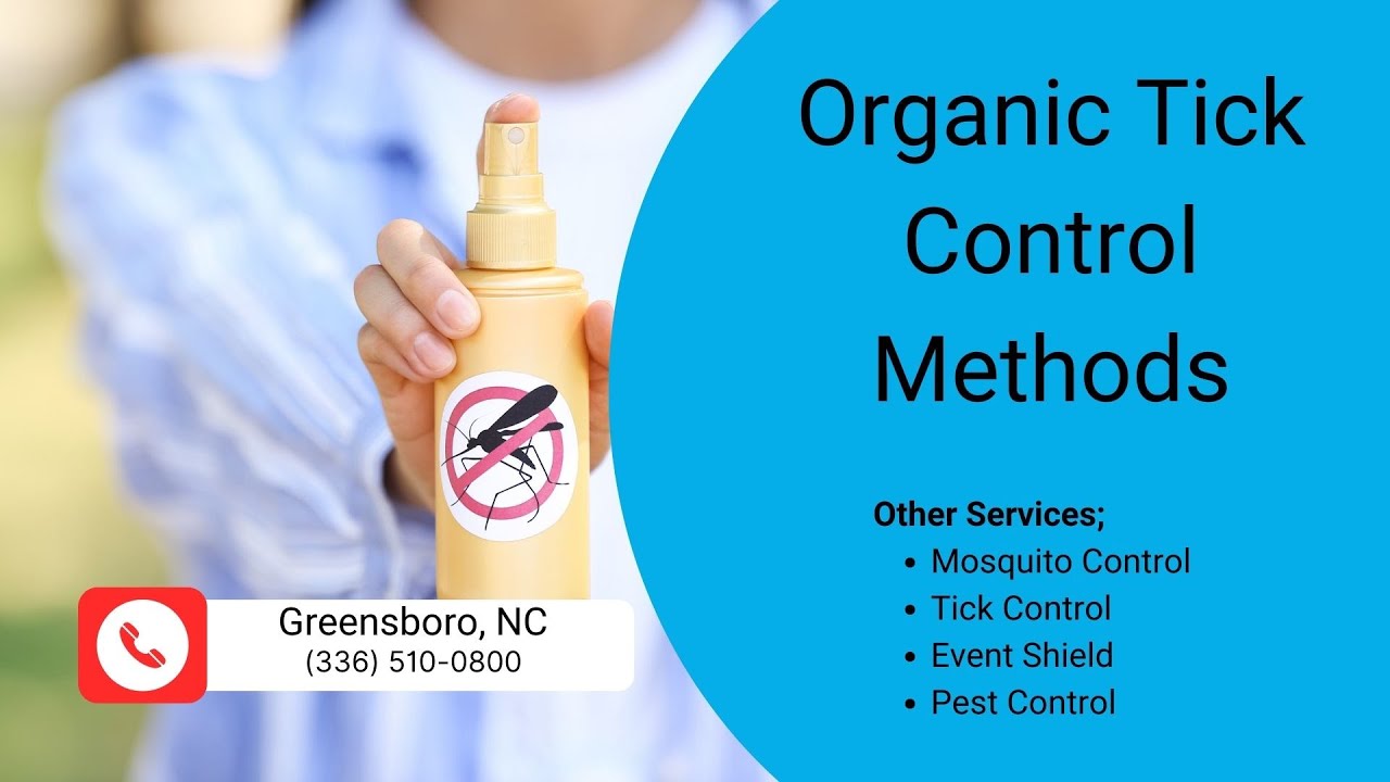Organic Tick Control Methods Greensboro, NC - YouTube