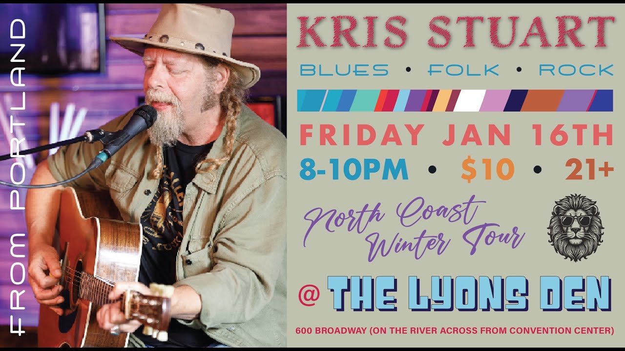 Kris Stuart LIVE @ The Lyons Den - YouTube