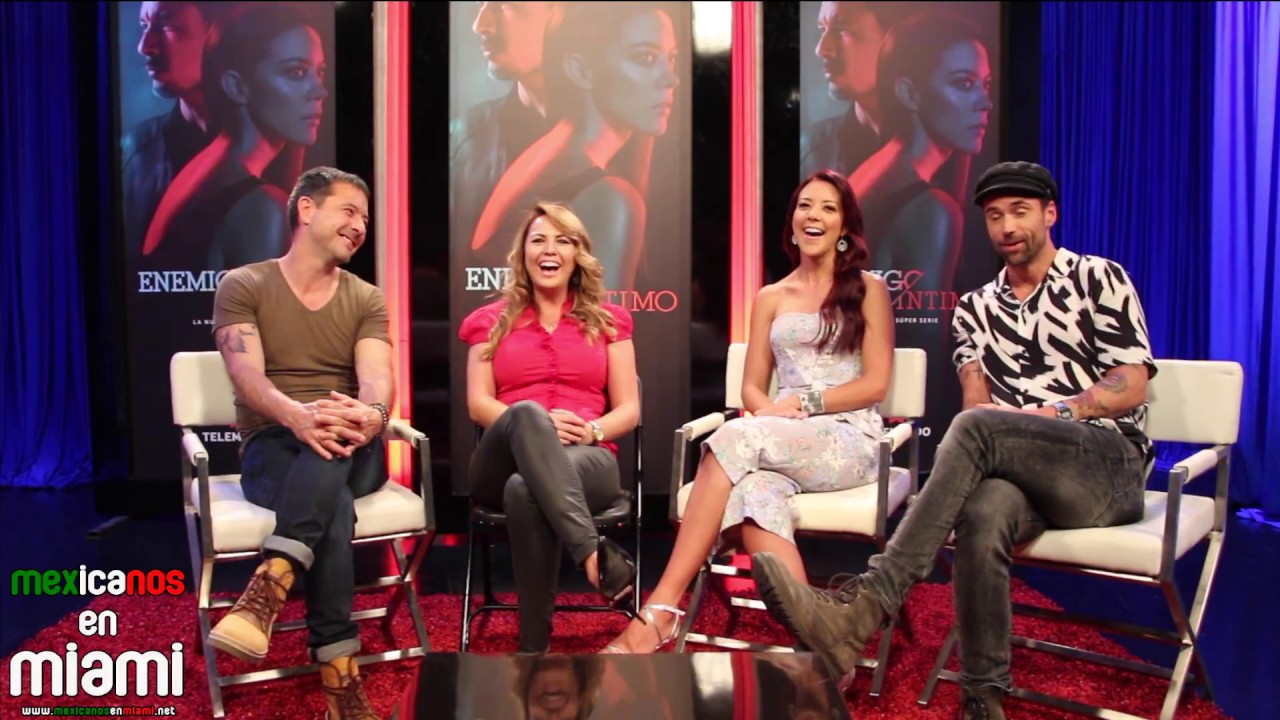 Entrevista al elenco de Enemigo Íntimo - YouTube