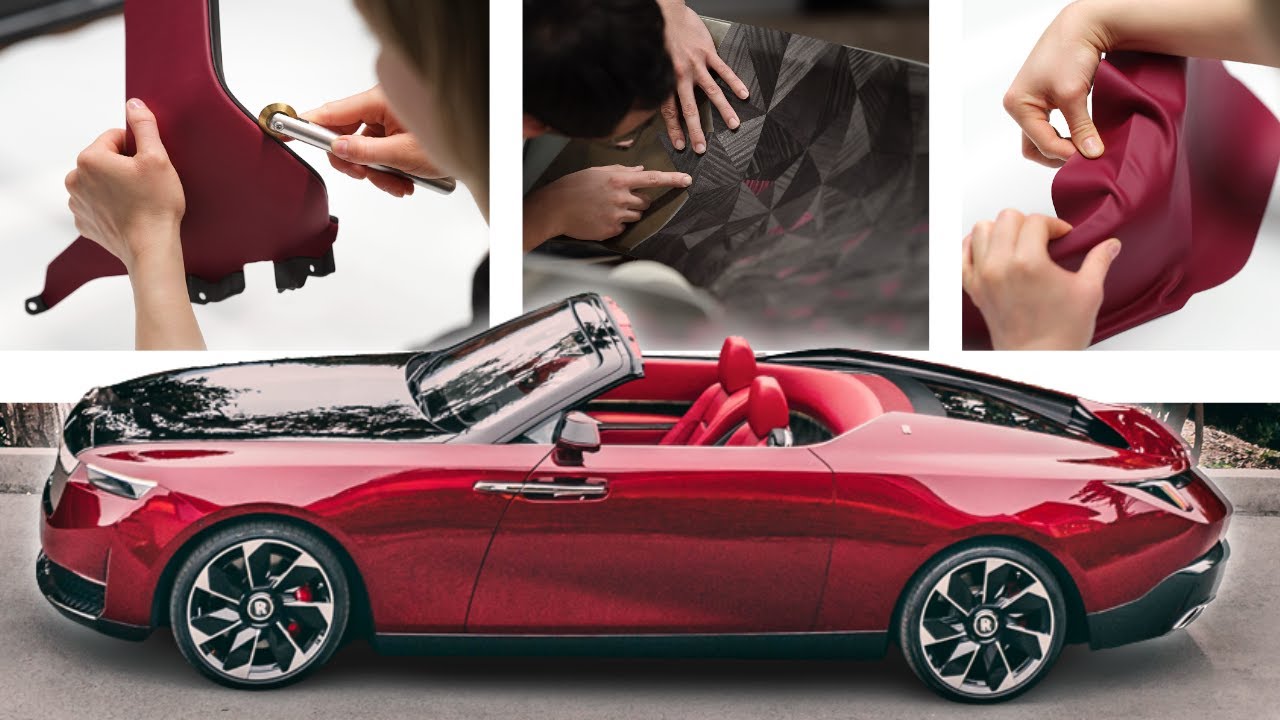 Rolls Royce La Rose Noire Droptail Interior Cabin - YouTube