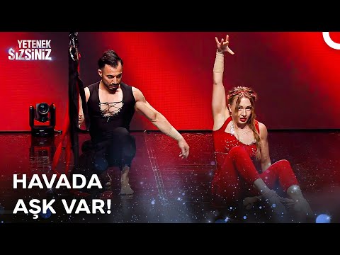 Yerçekimini Unutturan Romantik Akrobatlar! | 2. Tur | Yetenek Sizsiniz 15. Bölüm