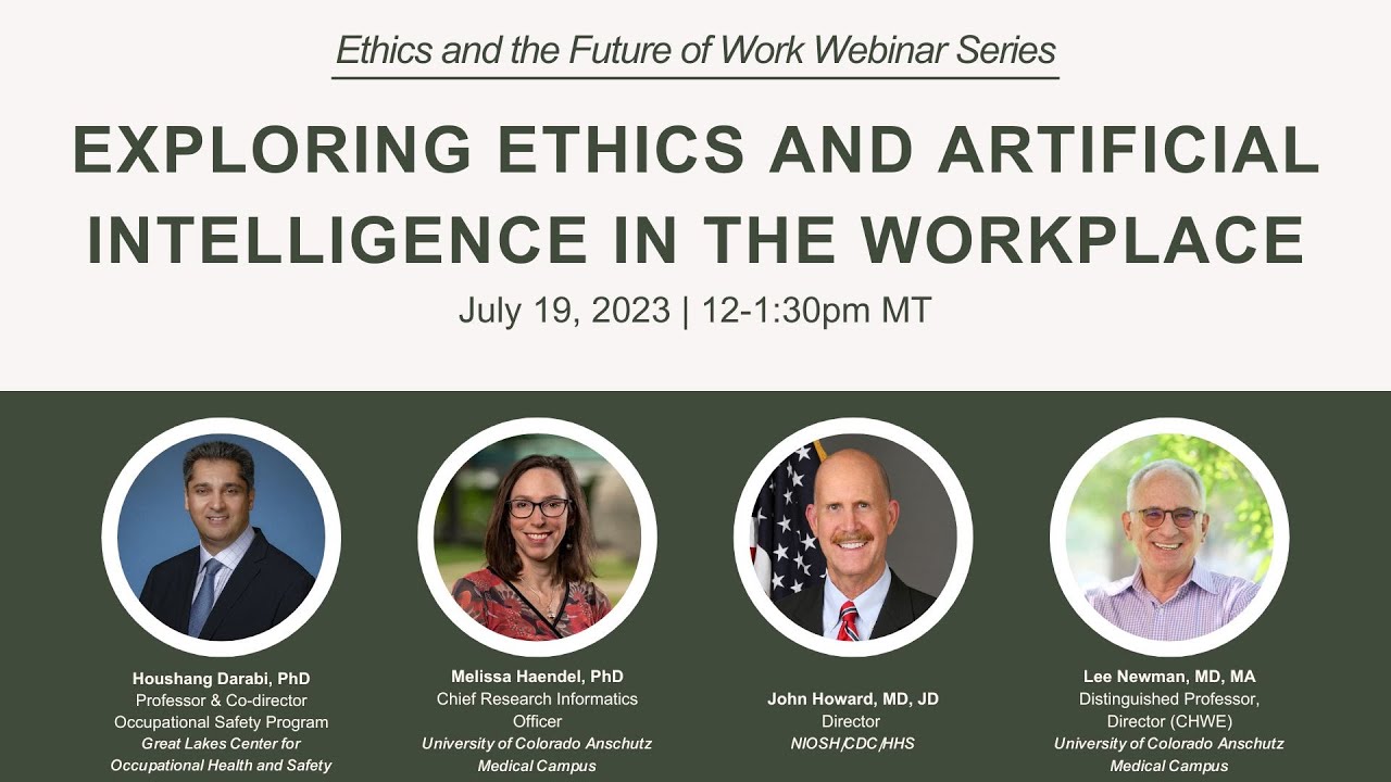 Exploring Ethics and Artificial Intelligence in the Workplace - YouTube