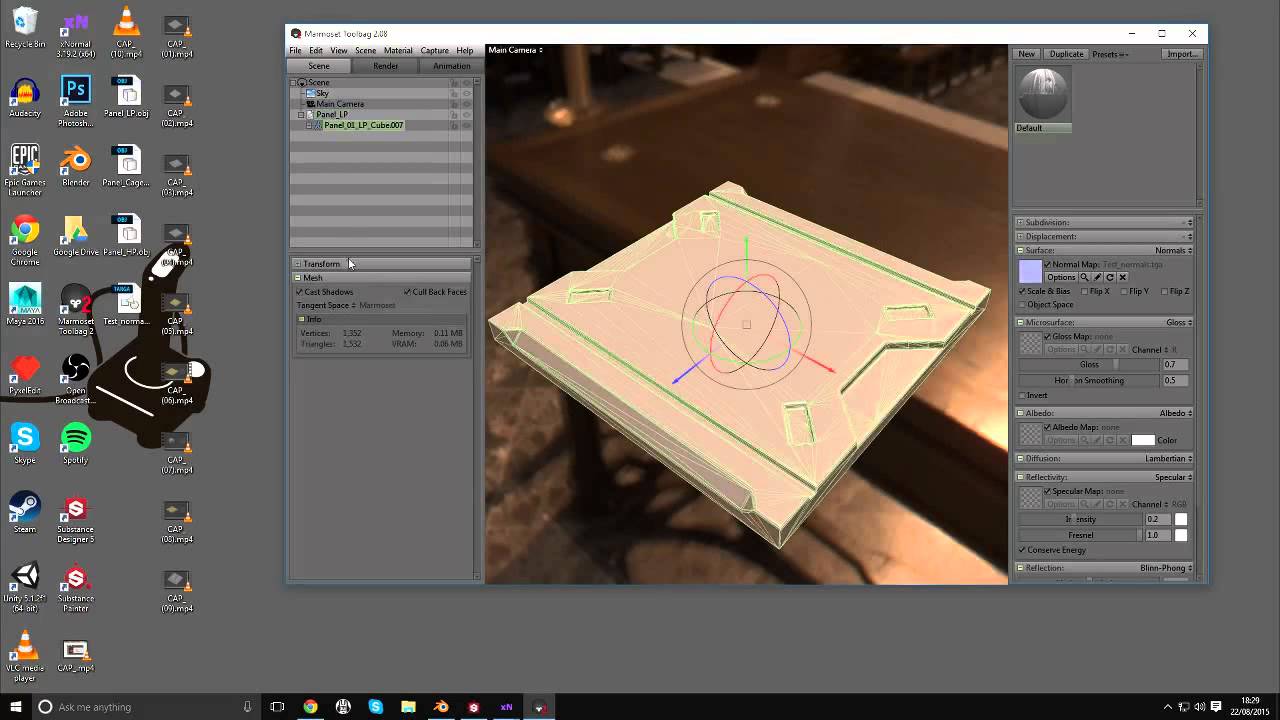 Blender Add-on: Alpha Mesher - xNormal Demo - YouTube