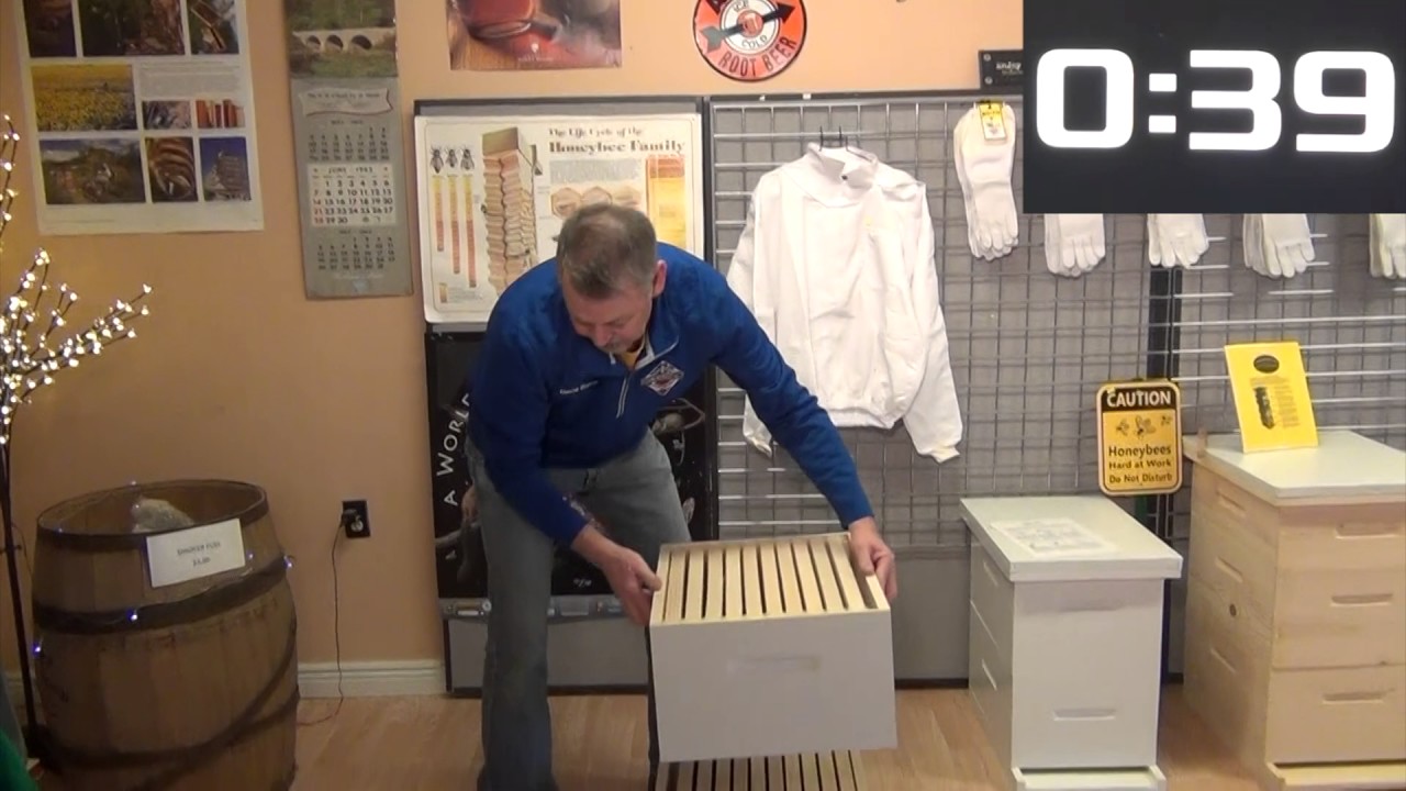 Beekeeping How To Assemble A Hive - YouTube