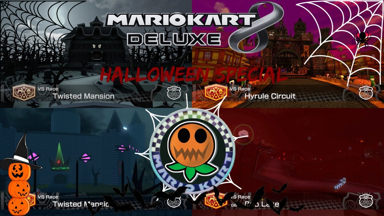 Mario Kart 8 Deluxe | HALLOWEEN SPECIAL ! - YouTube