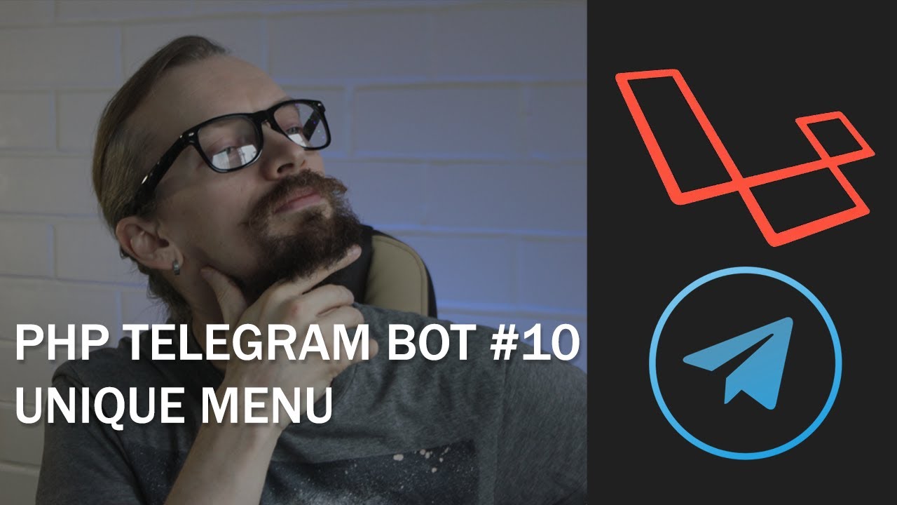 PHP Telegram bot №10 Unique Menu - YouTube