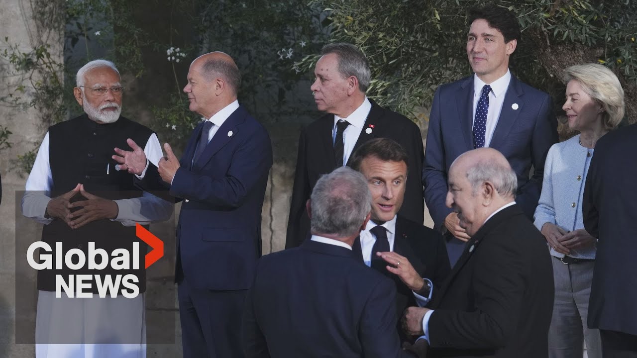 Trudeau and Modi meet face-to-face at G7 amid diplomatic row over ...