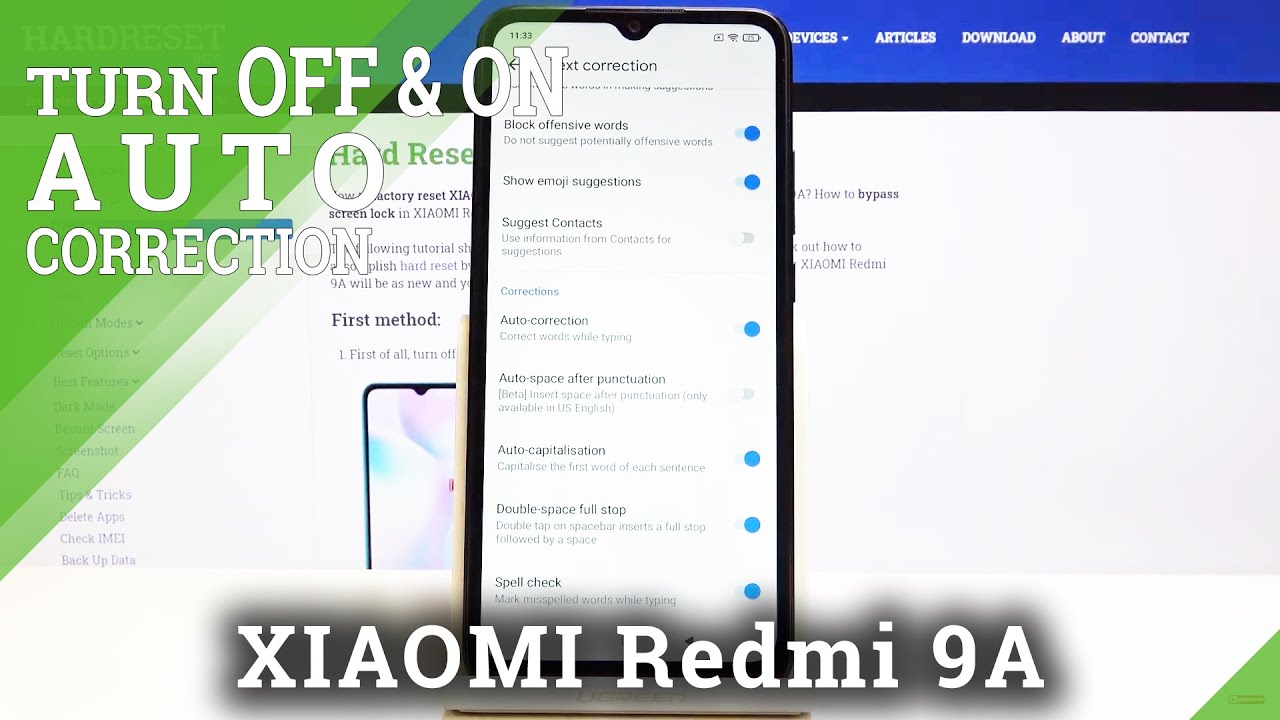 How To Enable Auto Correct Words In Xiaomi Redmi 9A Activate Auto How To Enable Auto Correct Words In Xiaomi Redmi 9A Activate Auto