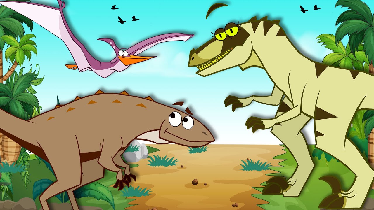 Dryosaurus Adventure! | Dinosaur Cartoon for Kids | Educational Videos ...