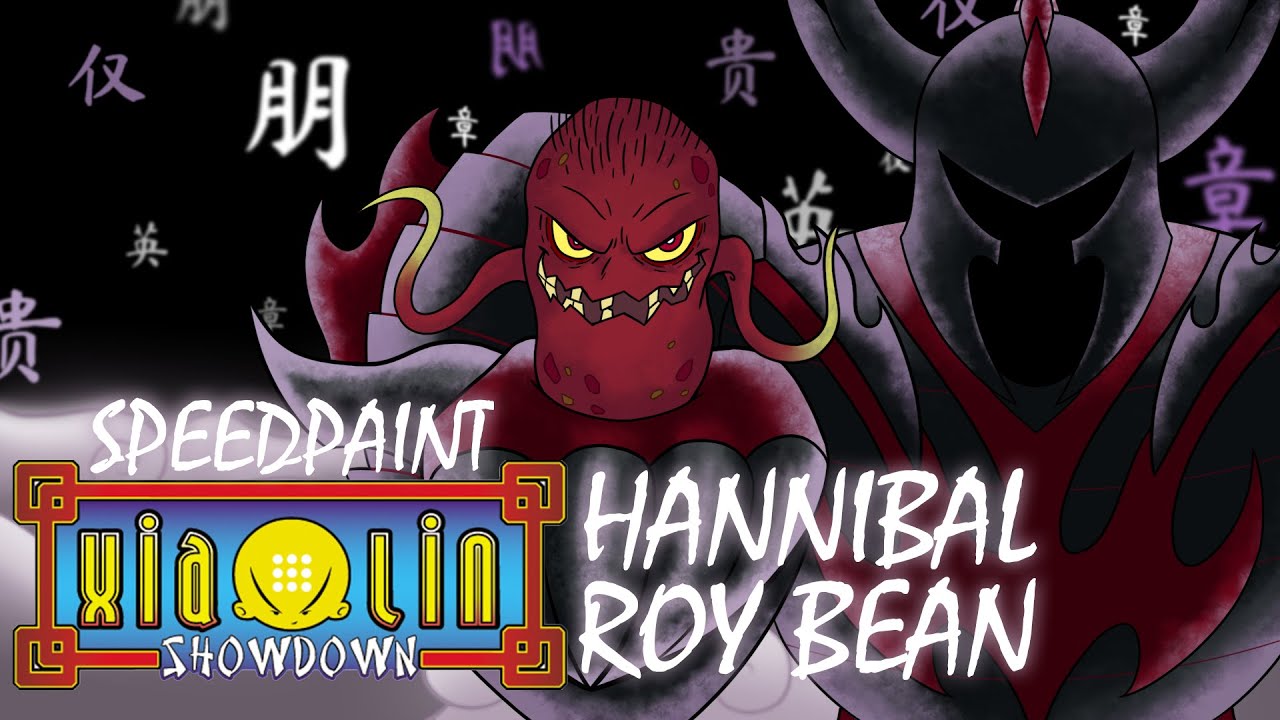 HANNIBAL ROY BEAN // Speedpaint // Xiaolin Showdown - YouTube