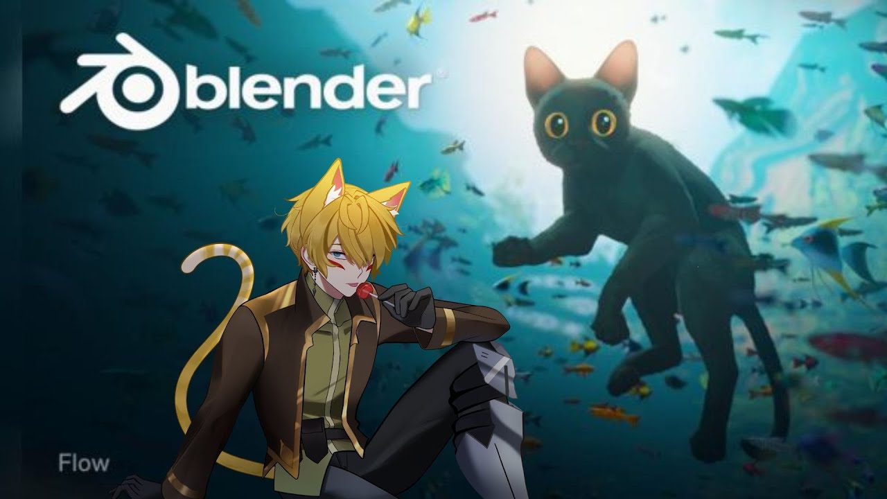 【Blender】Game Dev Journey: Modeling in Blender Live!【Vtuber ID | OXLYT ...