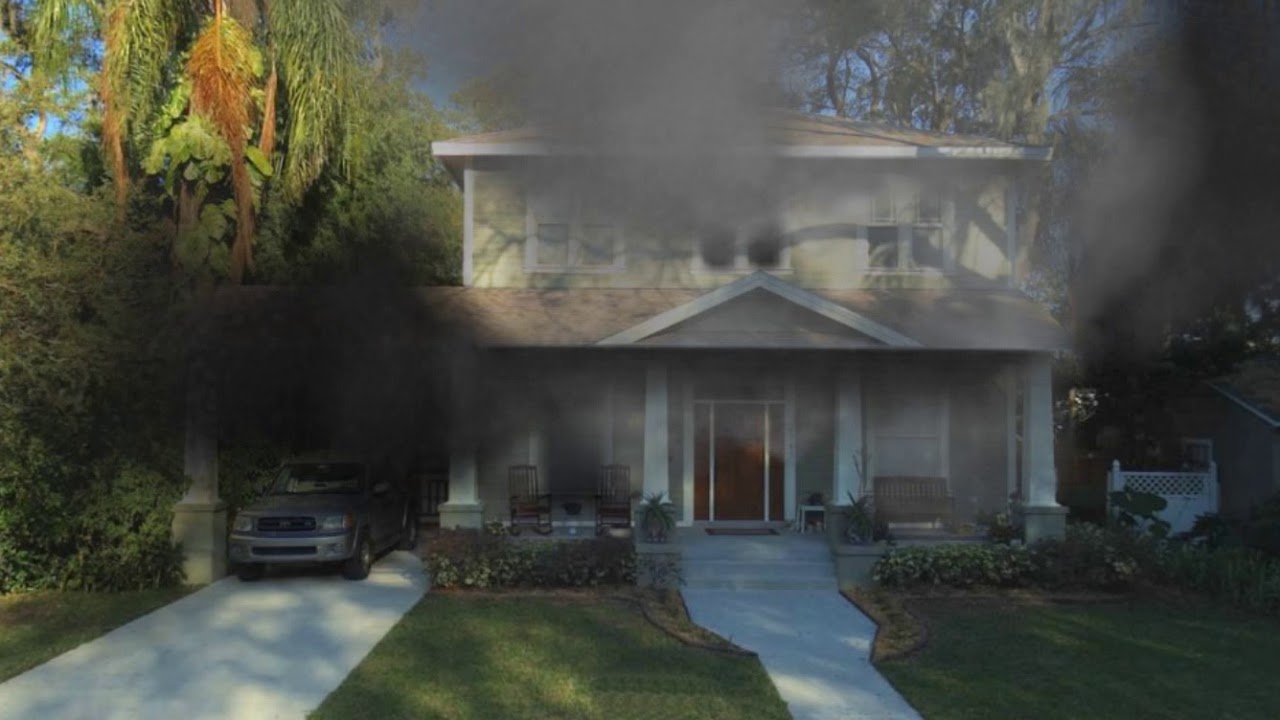 (VIDEO 1.3) 2-Story Single-Family Residential Fire Simulation - YouTube