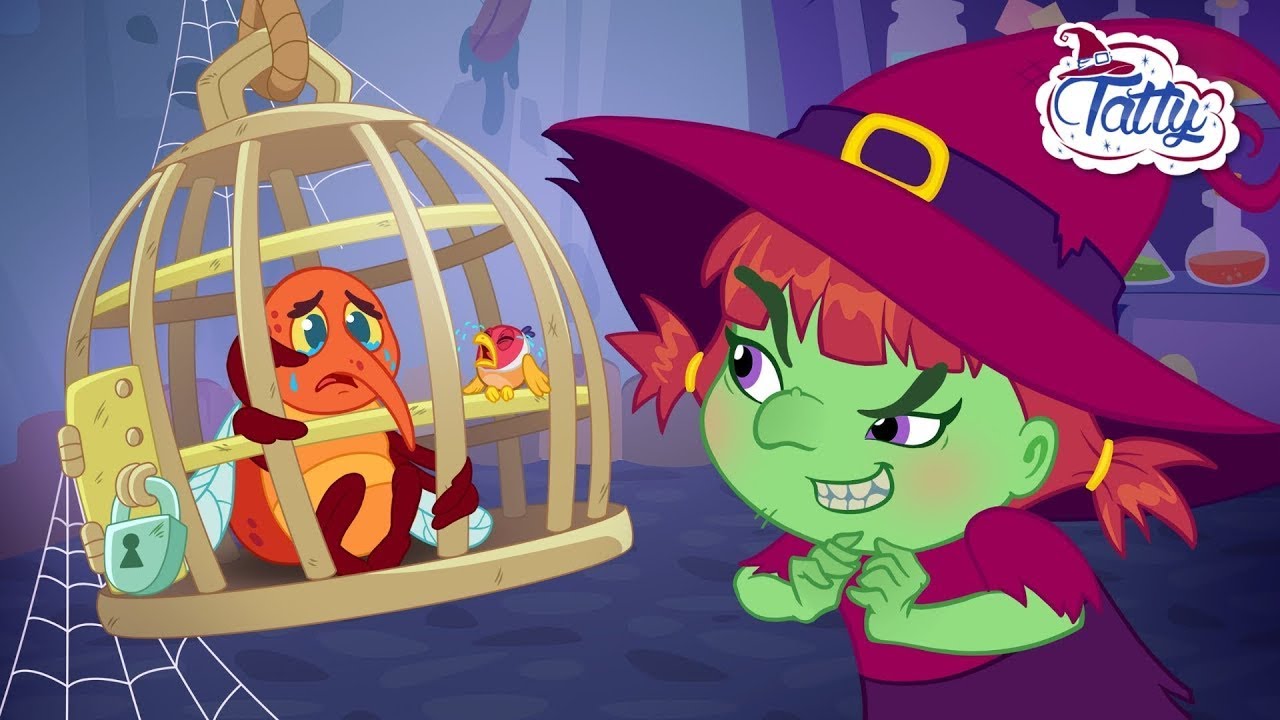Abenteuer von Tatty und Misifu beim Besuch der bösen Hexe 😱 Animation ...