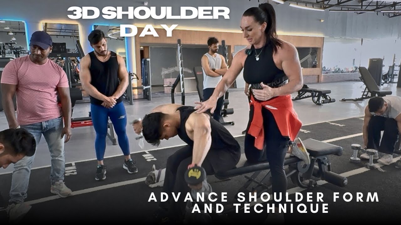3D SHOULDER WORKOUT 🔥 Build Boulder Delts | Complete Shoulder Day ...