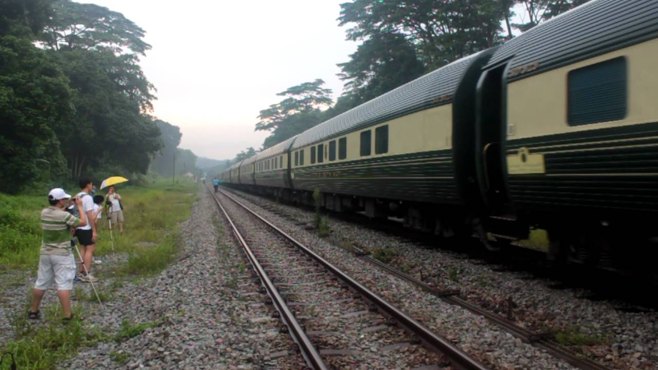 [KTM] Class 25 '25204 Mutiara' With The Last Eastern & Oriental Express ...