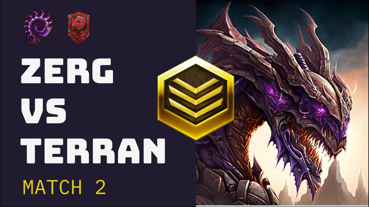 Starcraft 2 Zerg Vs Terran Macro | Gold League | SC2 2023 Season - YouTube
