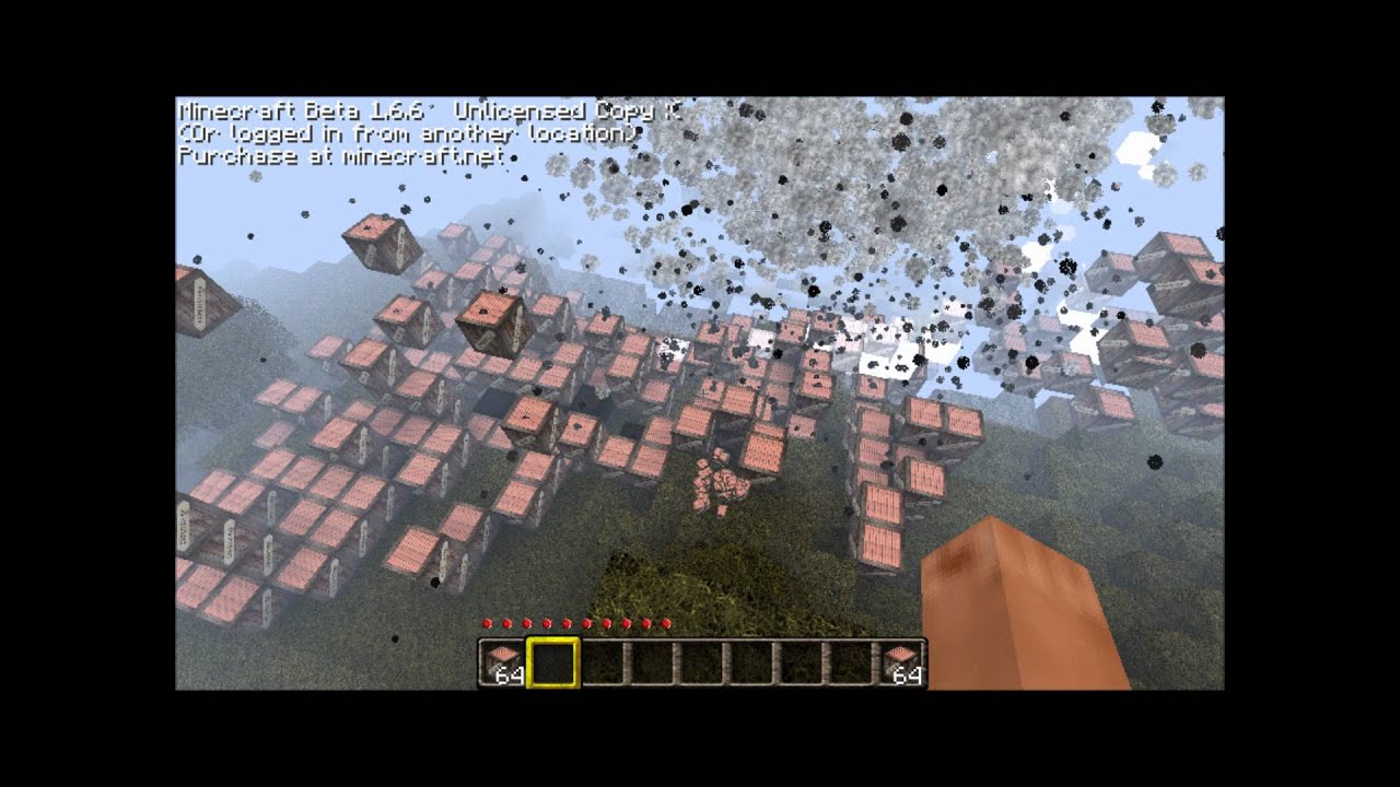 Extenditude Minecraft Episode 2: Wave of TNT (5000 tnt) - YouTube