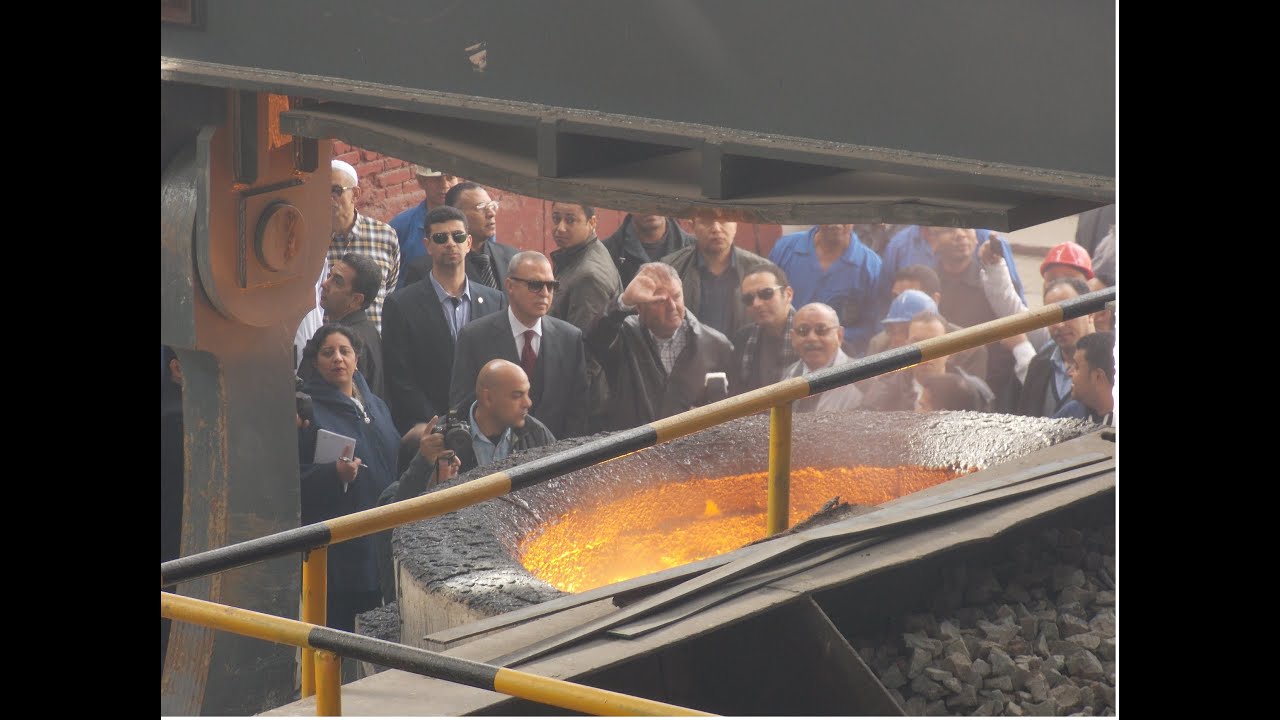 Delta Steel Mill Co شركة مصانع الدلتا للصلب - YouTube