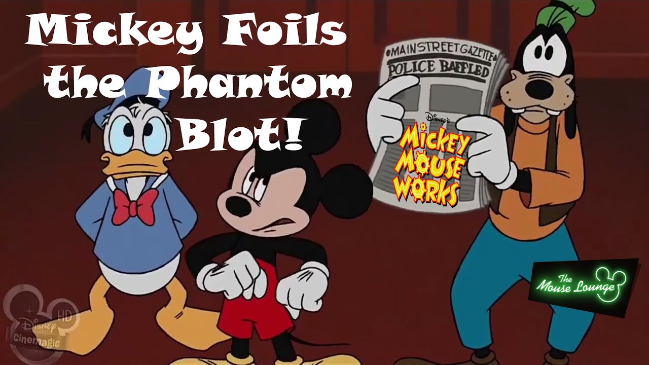 "Mickey Foils the Phantom Blot" | Mickey Mouse Works (S02E01 | 1080P AI ...