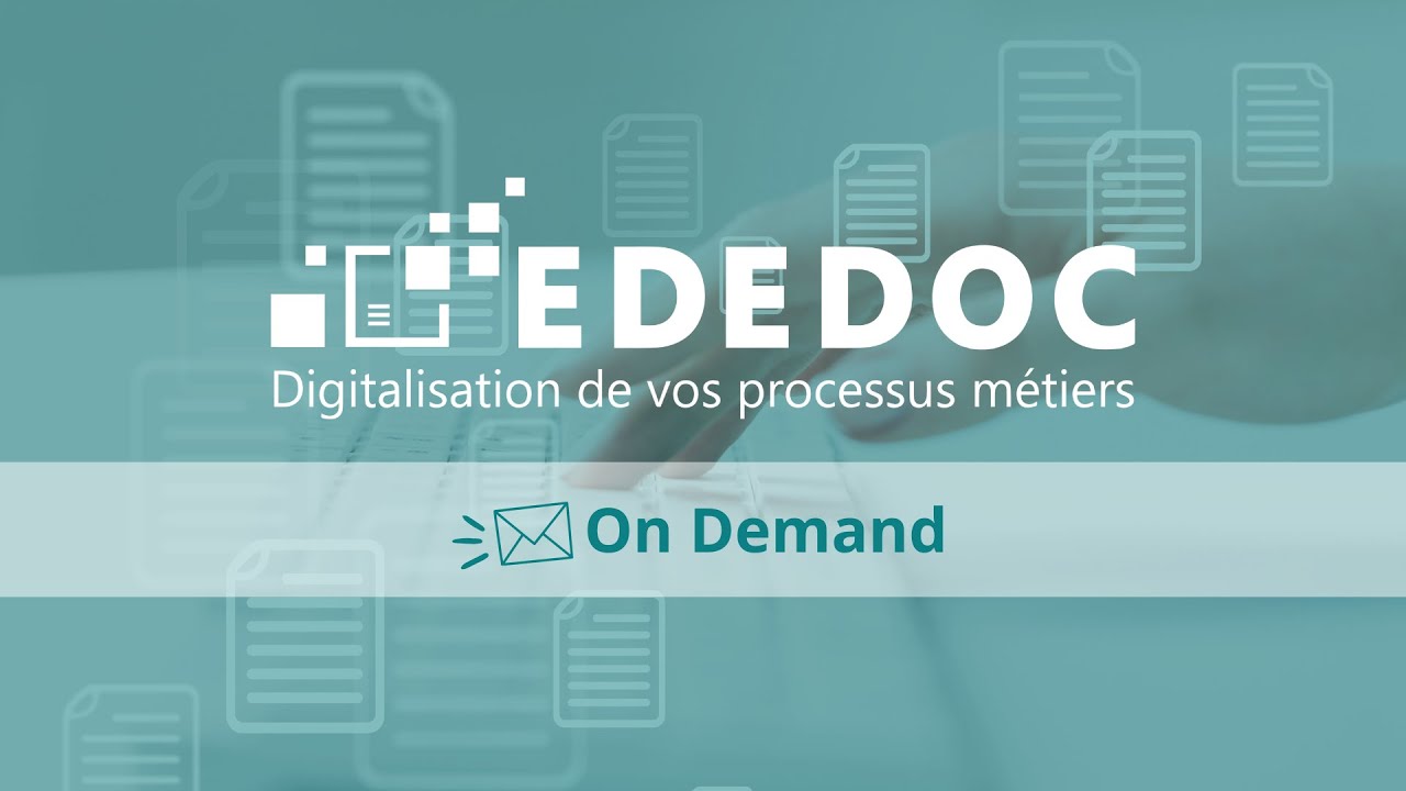WEBINAIRE : La plateforme ON DEMAND, votre outil multifonction Saas ...