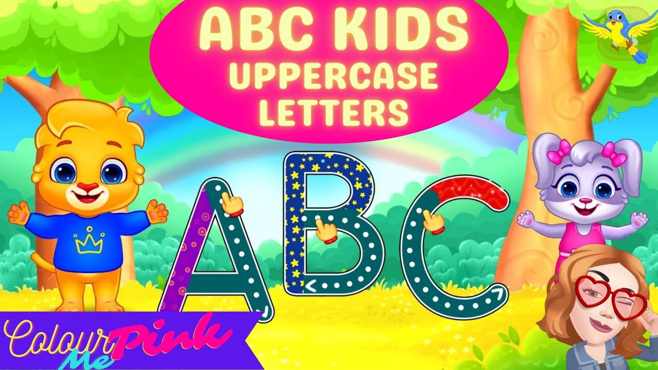 Learning ABC Uppercase Letters and Phonics - Preschool Kids Education ...