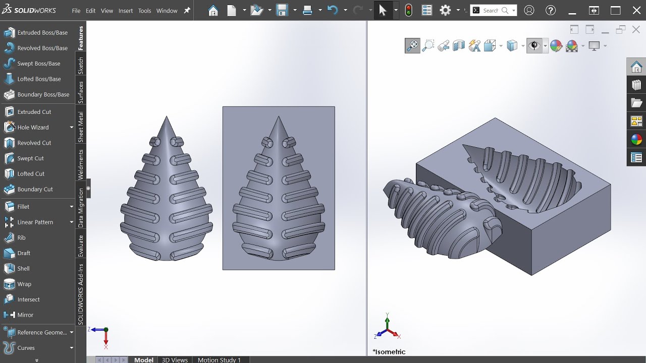 Creating Mold from 3D model | Mold for 3D printing | Intersect ...