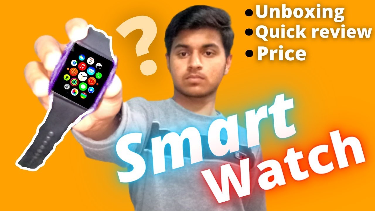 Smartwatch unboxing and quick review || Smartwatch unboxing ...