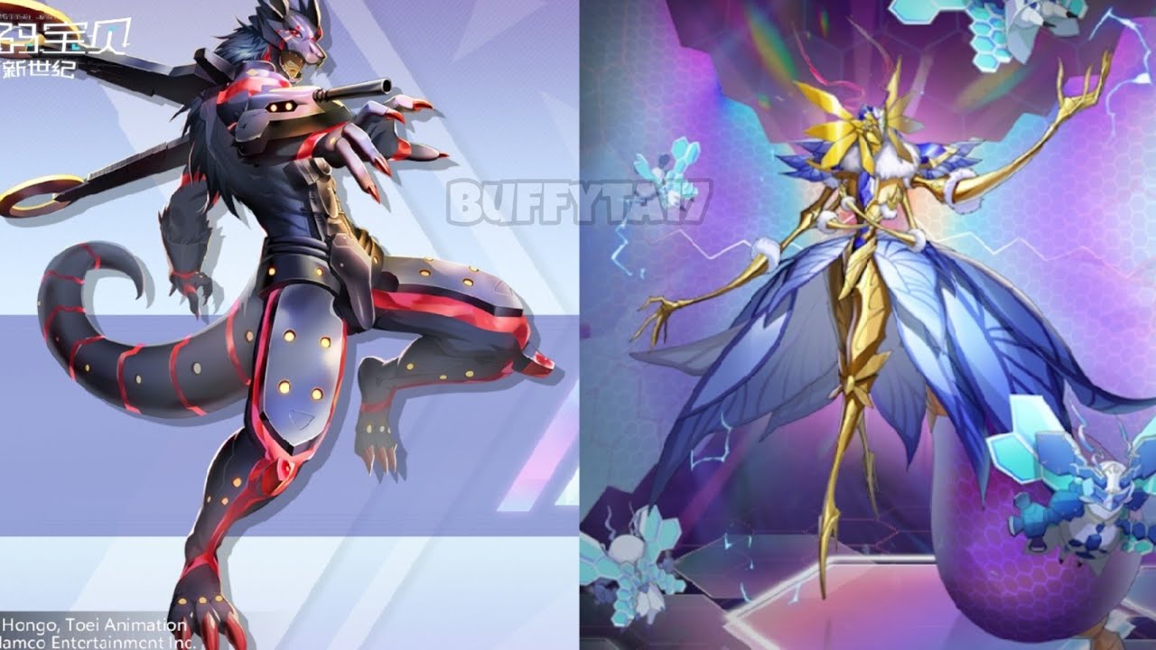 Eosmon Mega & Gabumon BF (Bond of Friendship) Digivolution [Digimon New ...