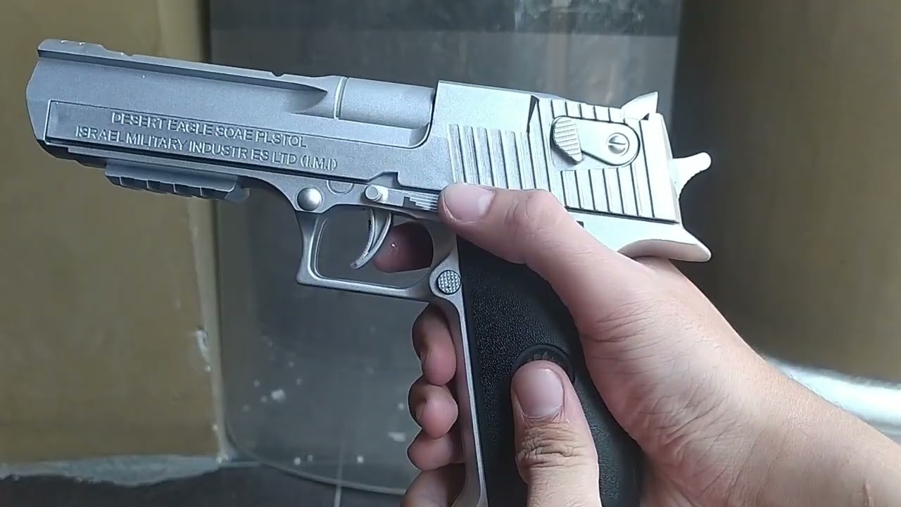 IMI Deagle Soft Bullet Semi Auto Tanpa Kokang Spring Only - YouTube