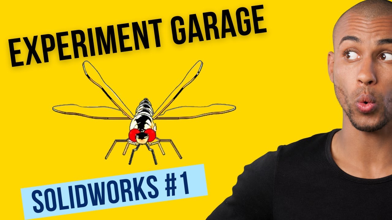 3D Model | Dragon Fly | Solidworks Tutorial - YouTube