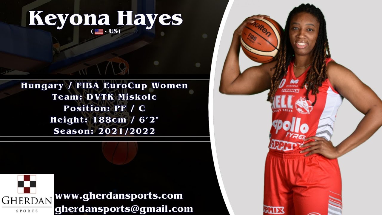 Keyona Hayes Highlights 2021/2022 Season - YouTube