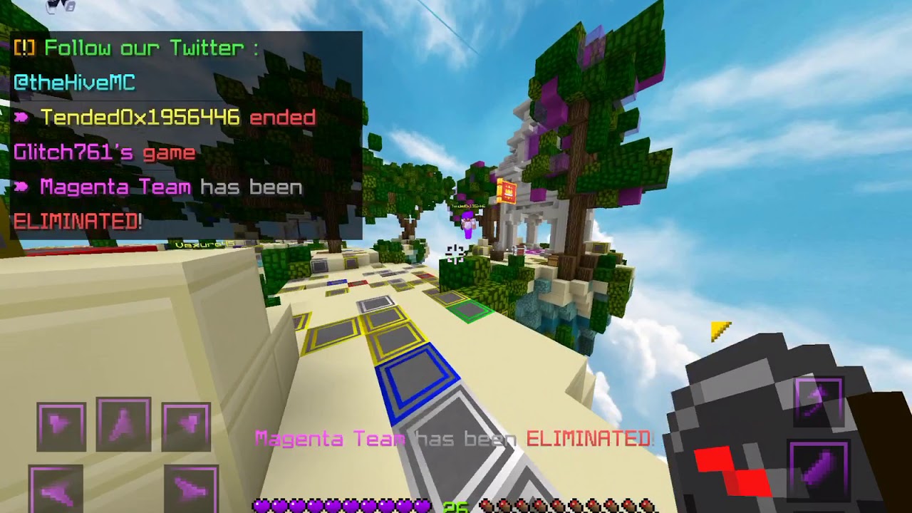 Hacker minecraft hive - YouTube