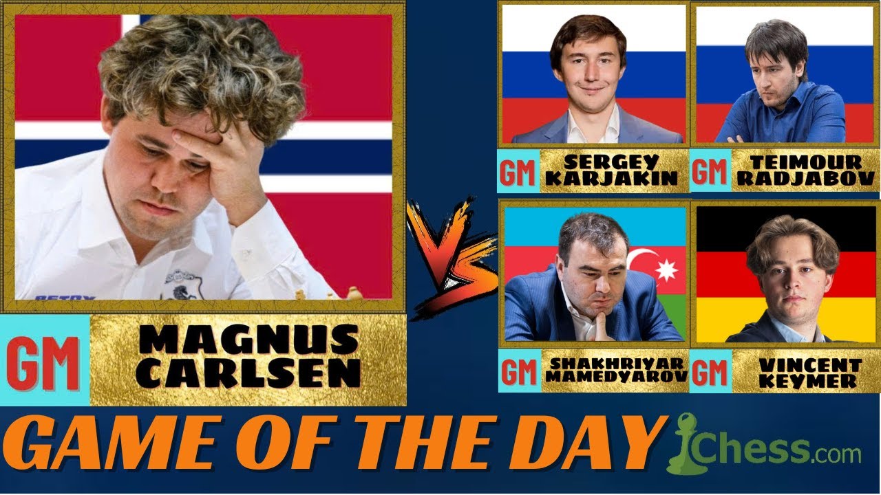 Chess: Magnus Carlsen | Game of the day - YouTube