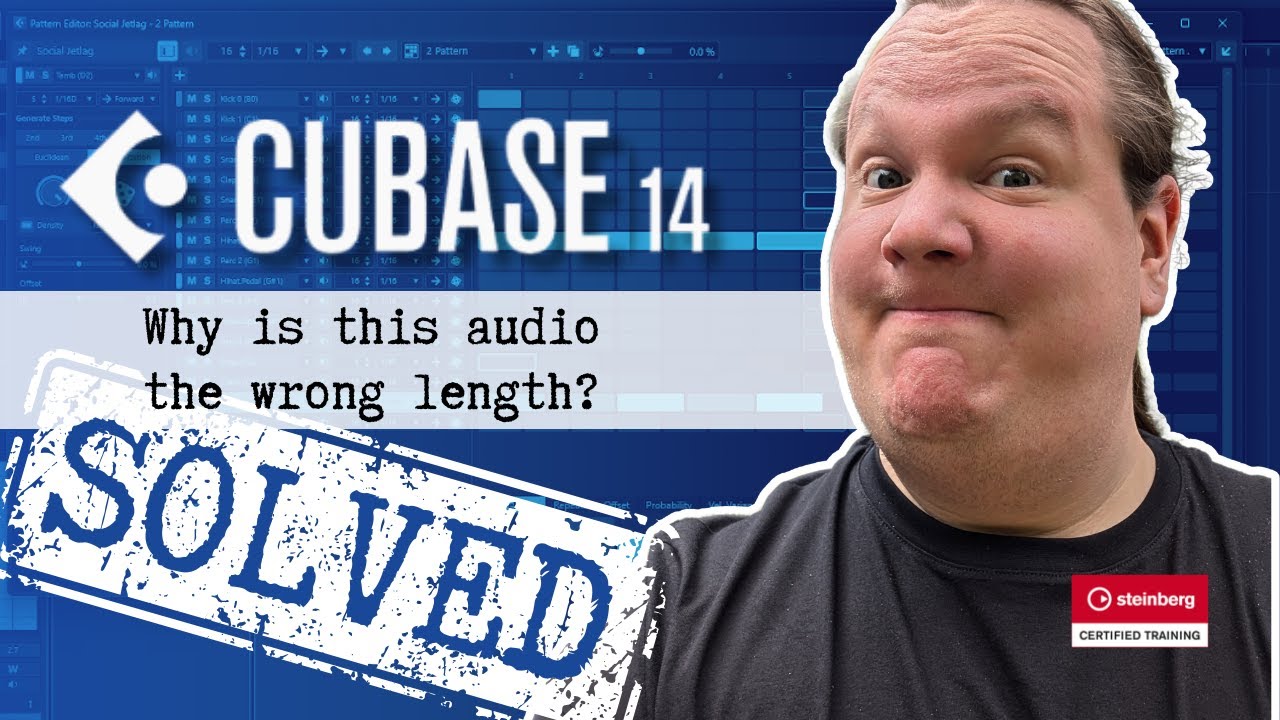 Audio wrong speed? How to Fix Sample Rate Issues in Cubase 14 - YouTube