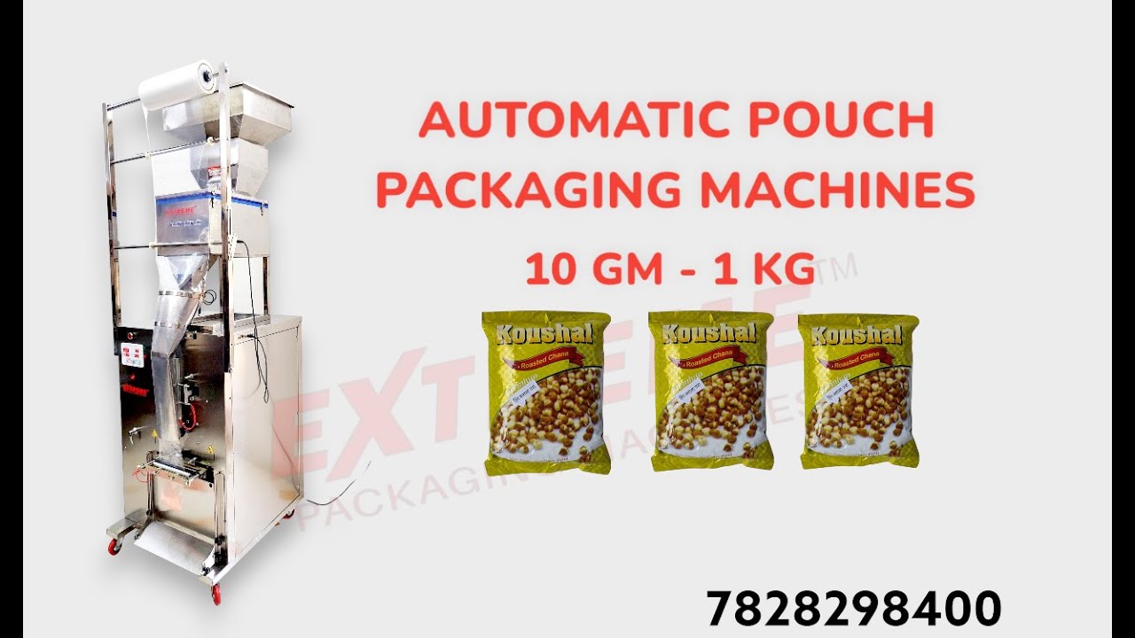 Automatic Granule Pouch Packaing Machine !! FZL1000 !! Packaging Machine - YouTube