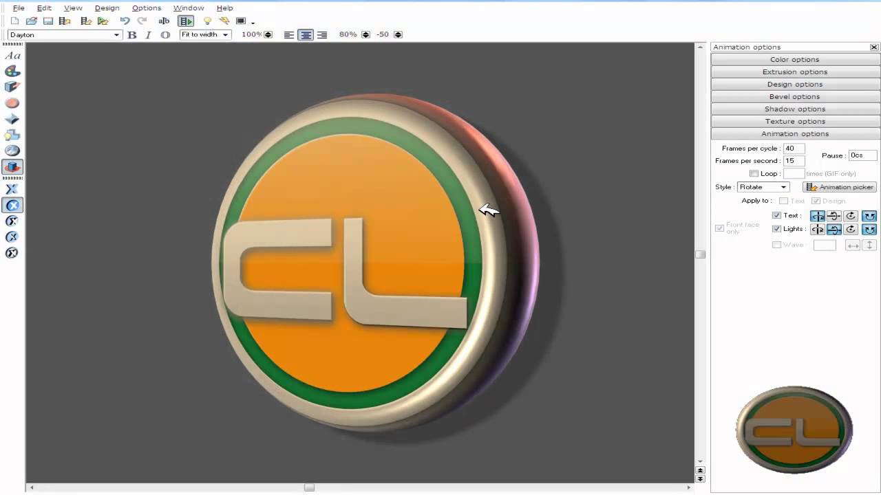 Como Hacer Un Logo Giratorio Con Xara 3d (Loquendo) - YouTube