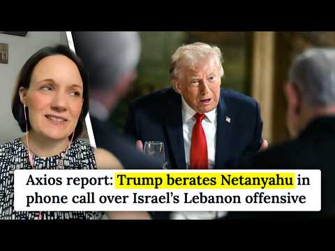 Trump Berates Netanyahu Over Lebanon, Bill Pulte at ODNI, And Dream American Movies