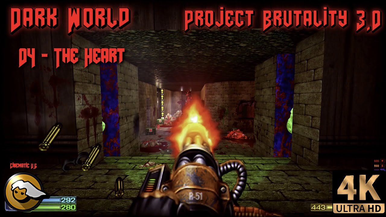 Project Brutality - Dark World - 04 - The Heart #Reshade - YouTube