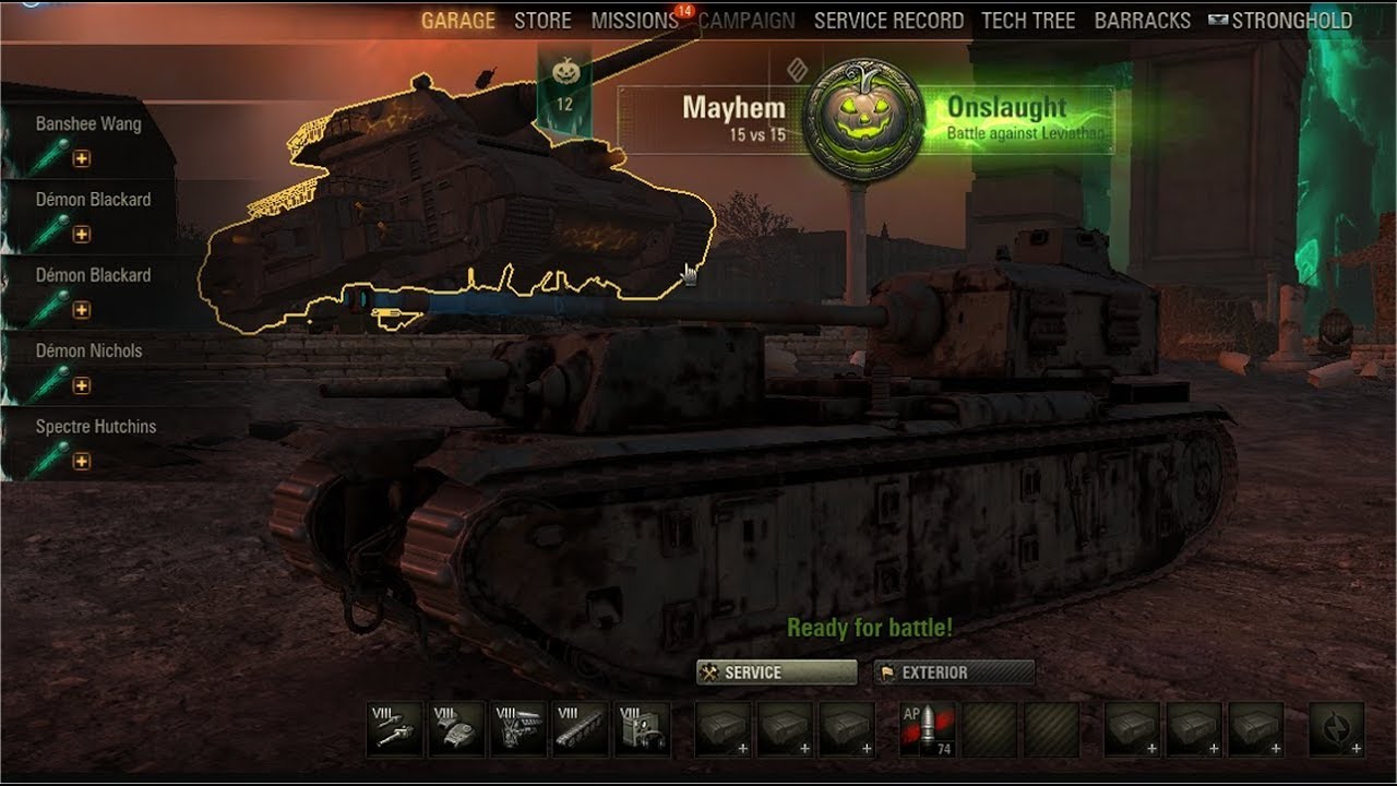 WoT Battle Against Leviathan - YouTube