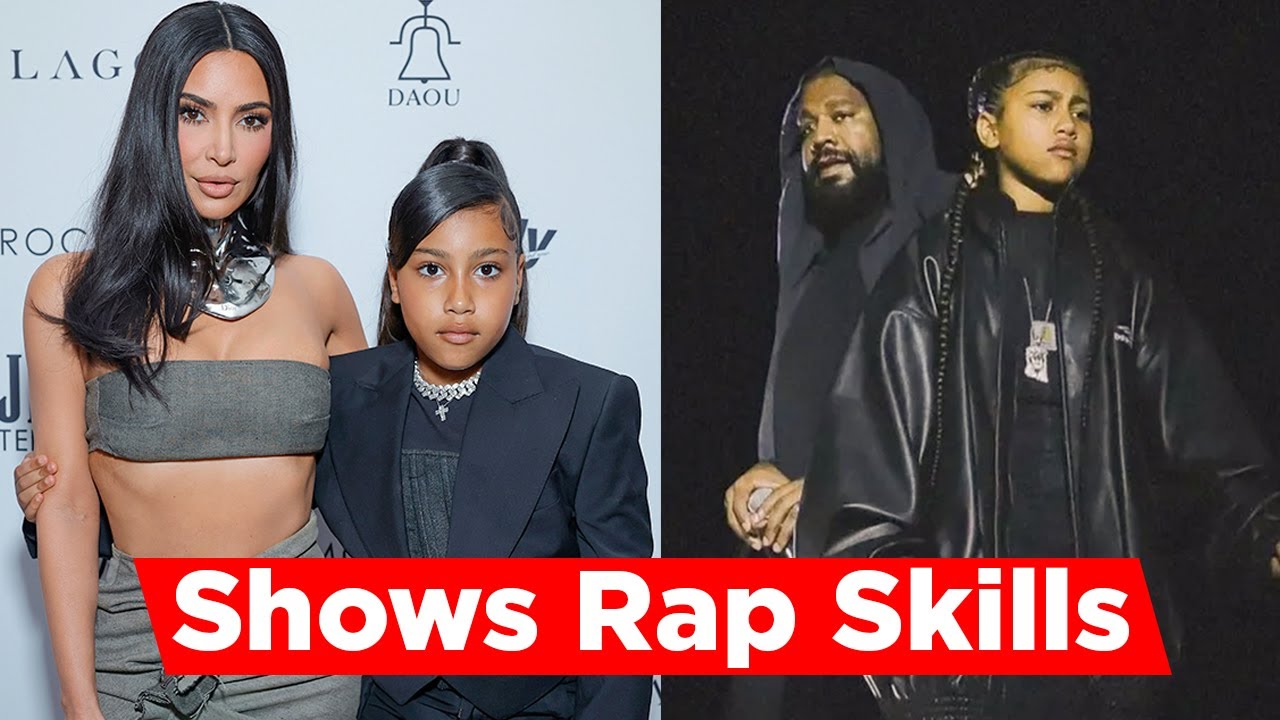 North West Shows Off Her Rap Skills In Dad Kanye West's New Music Video ...