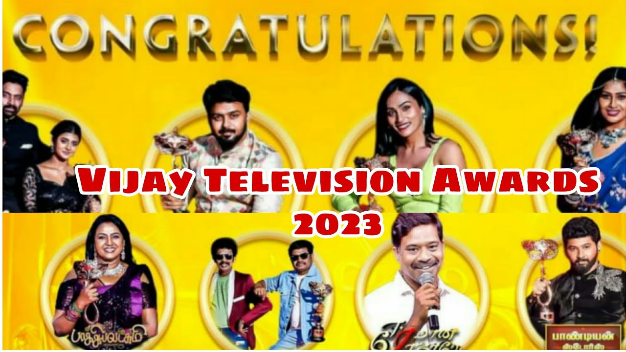vijay Television Award 2023 #whatsappstatus #vijaytv #vijayawadadiaries ...