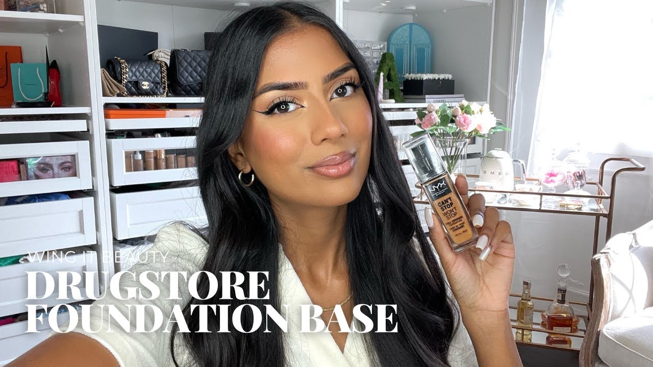 FAVE MATTE DRUGSTORE FOUNDATION + UPDATED BASE ROUTINE | WING IT BEAUTY ...
