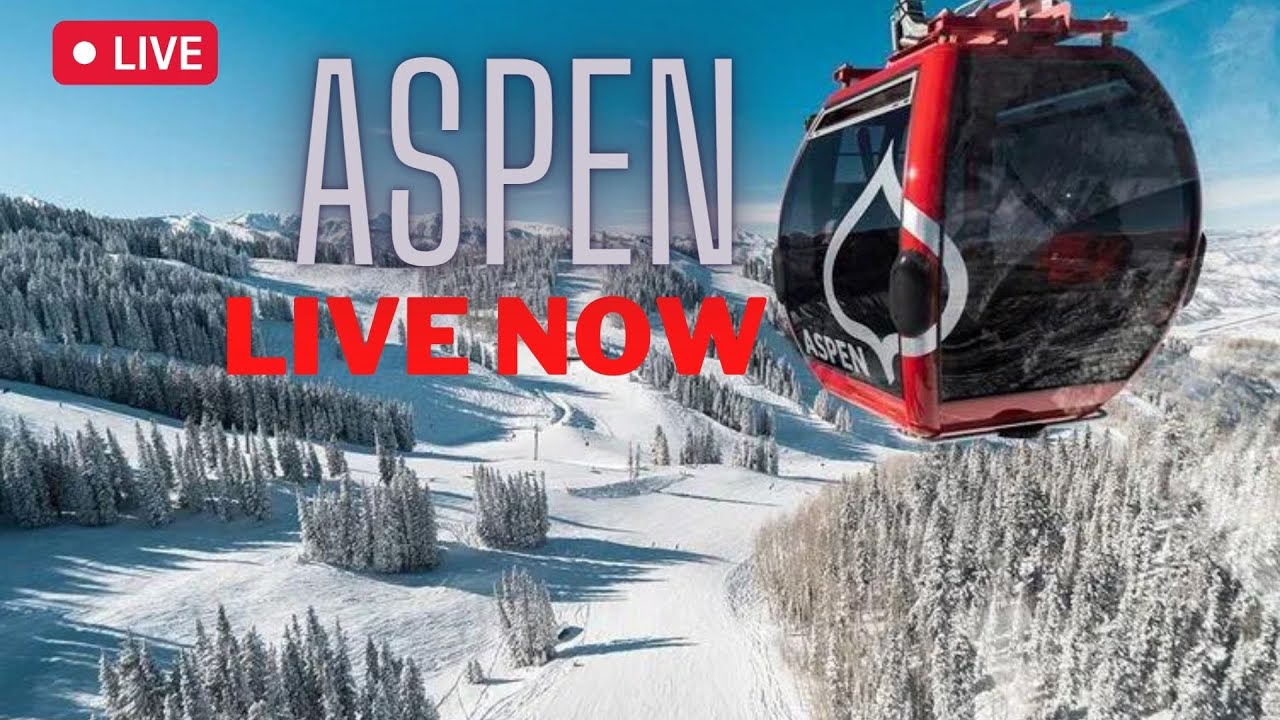 ASPEN NOW snow Streaming Live from Aspen, Colorado - See the Beauty of ...
