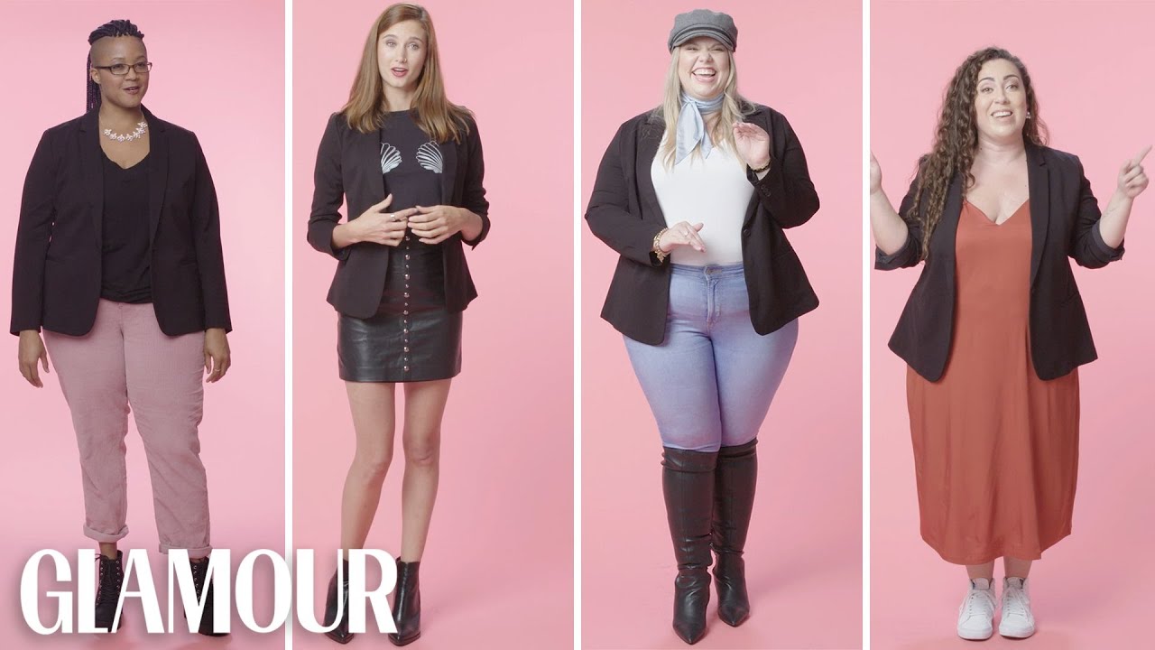 Women Sizes 0 Through 28 on What They Wear to Feel Confident | Glamour ...