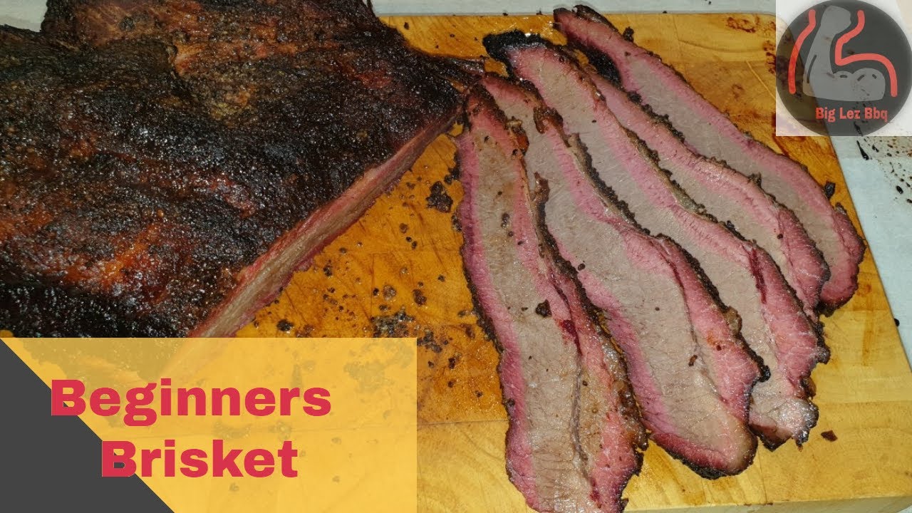 Beginners Brisket on a fornetto basso 18" smoker - YouTube