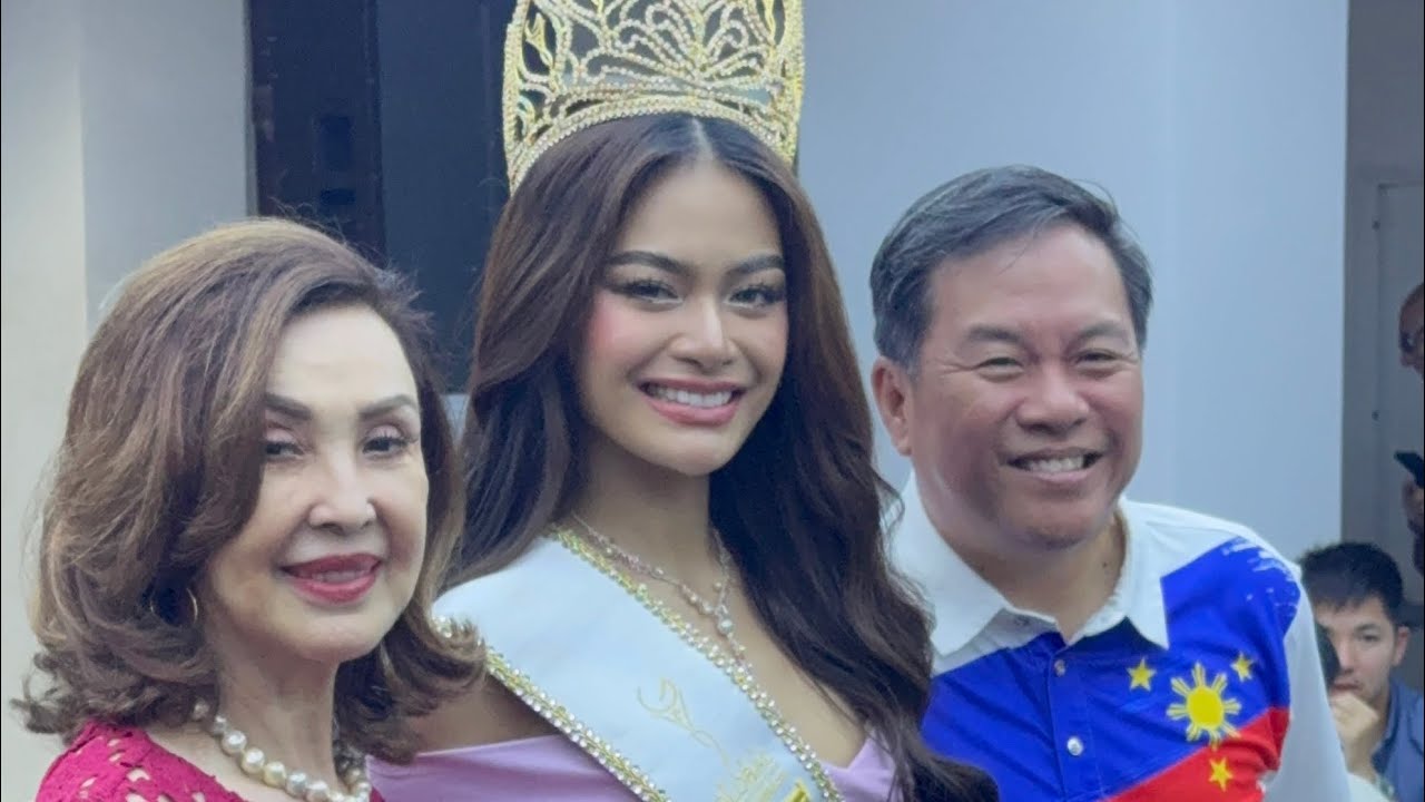 Xena Ramos - Miss Global 2025 4th Runner-Up Victory Press Conference ...