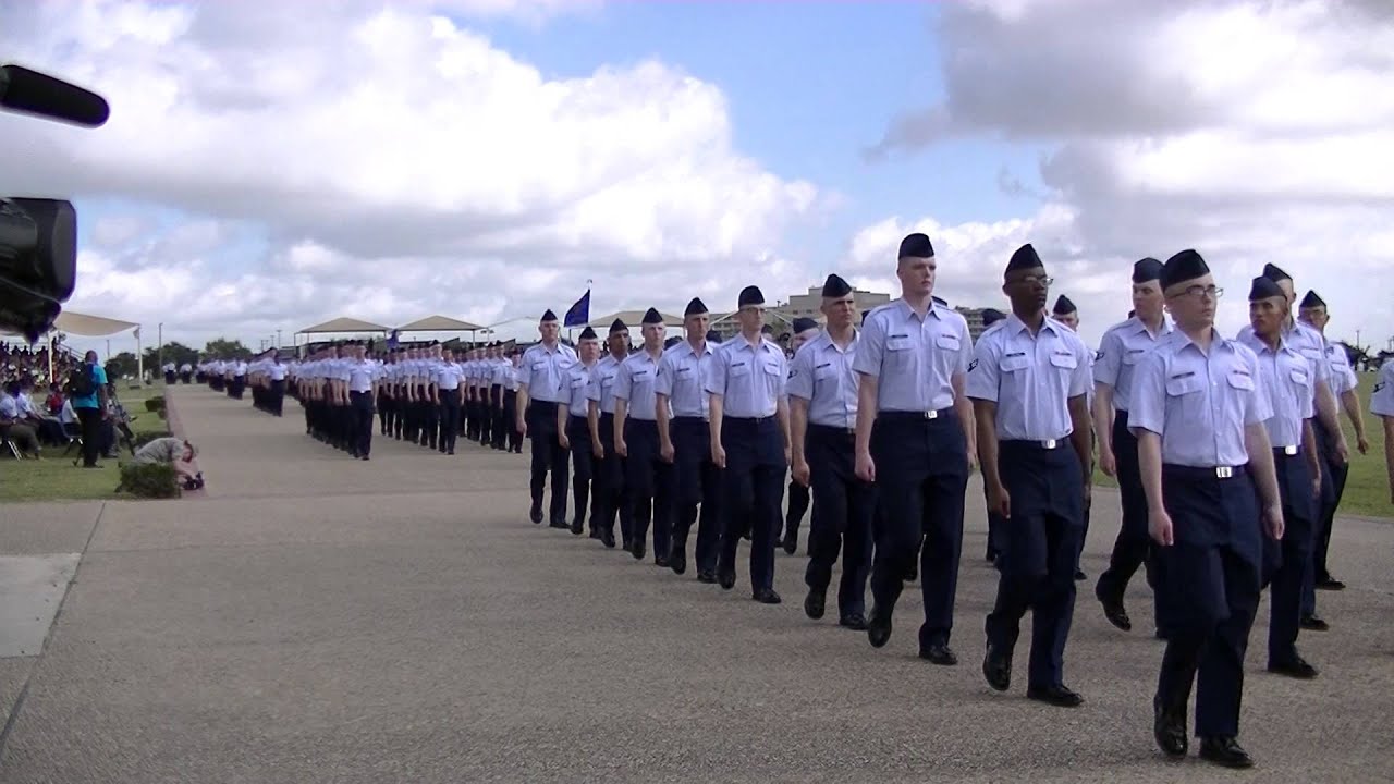 Air Force Basic Miltary Training Parade, 17 July 15, (Official) - YouTube