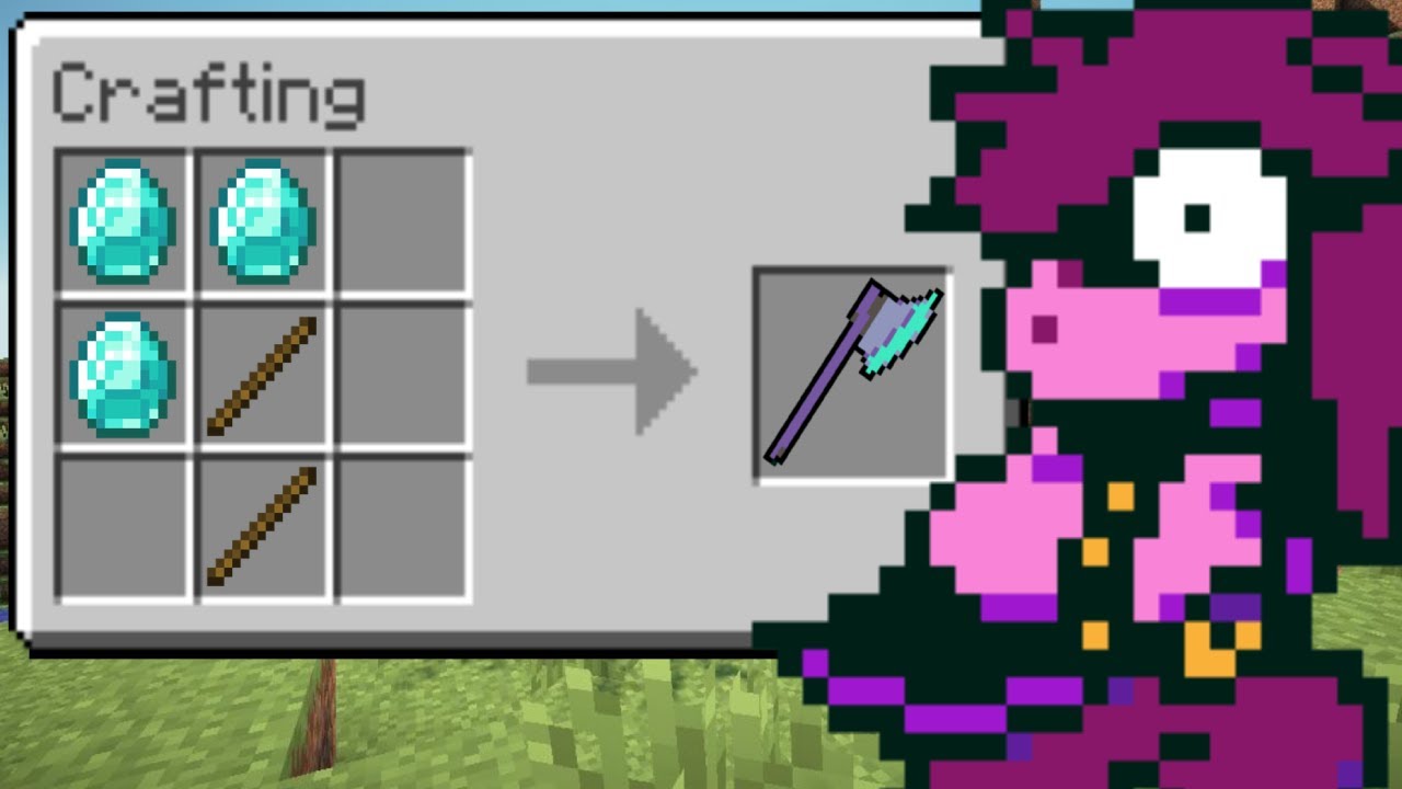 Susie Plays Minecraft - Deltarune Animation - YouTube