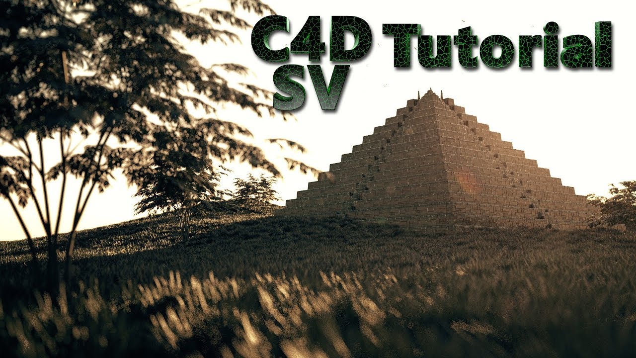 Cinema 4D Tutorial / Redshift Render / Pyramid / Forester - YouTube