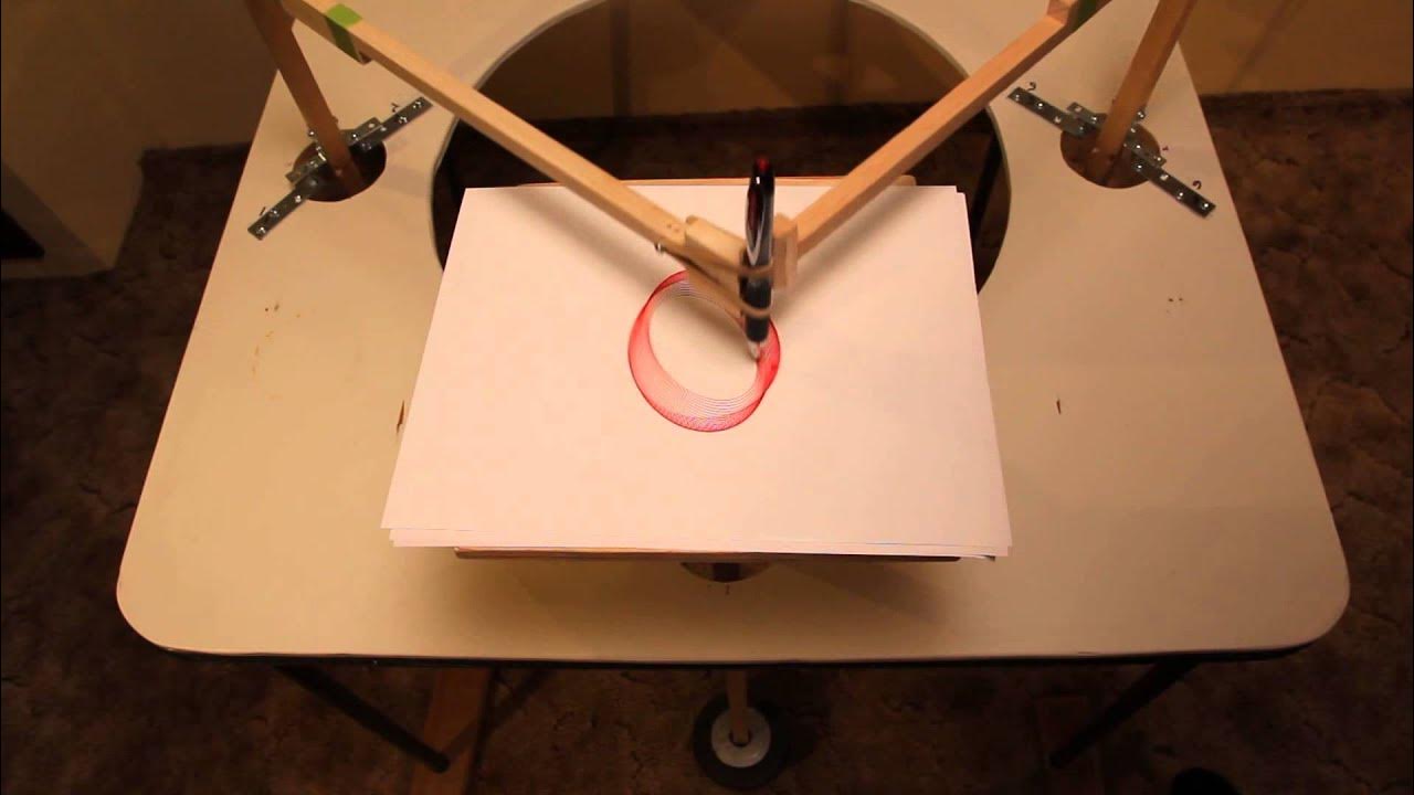 How to make and use a harmonograph - YouTube